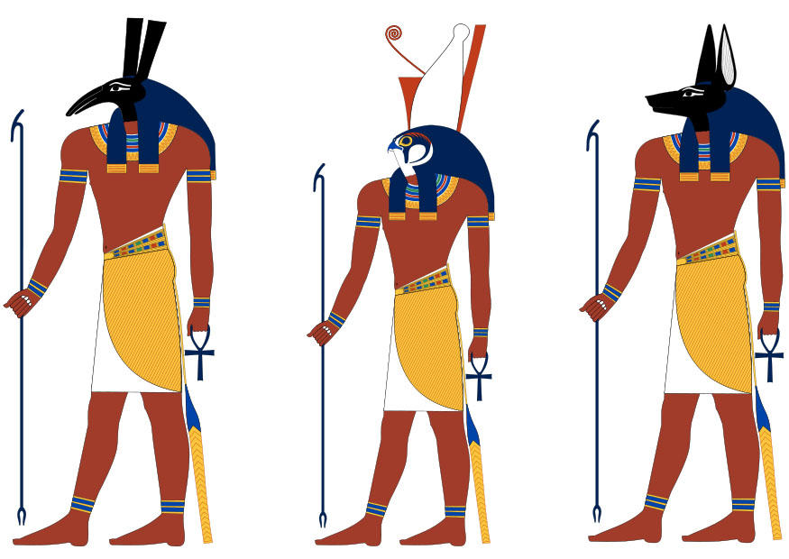 Imagem de Set, Horus e Anubis – Imagens Grátis para Imprimir – Imagem 9851