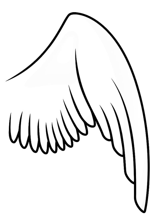 Desenho Para Colorir asa direita - Imagens Grátis Para Imprimir - img 20697