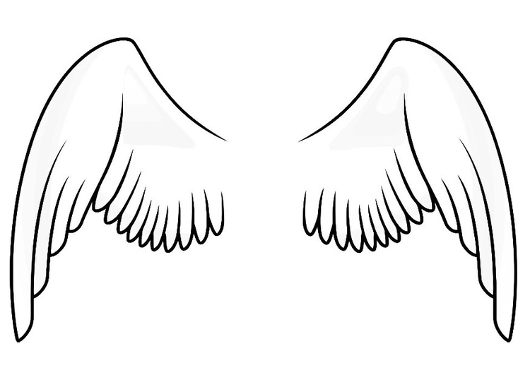 Desenho para Colorir de asas – Imagens Grátis para Imprimir – Imagem 20666