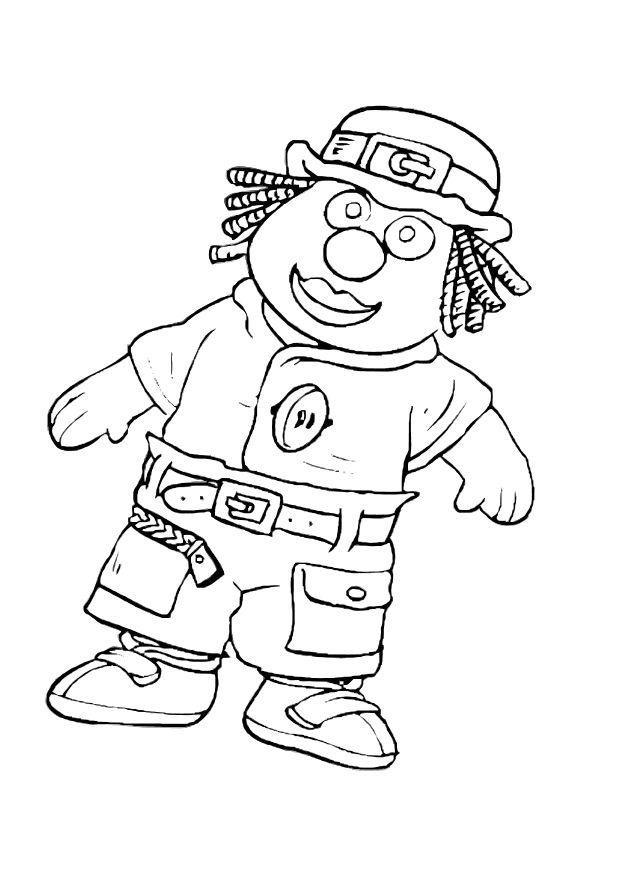 Desenho para Colorir de boneco – Imagens Grátis para Imprimir – Imagem ...