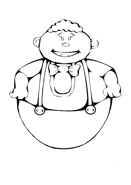 Desenho Para Colorir boneco - Imagens Grátis Para Imprimir - img 10597