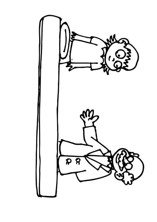 Desenho para Colorir de deitar – Imagens Grátis para Imprimir – Imagem ...