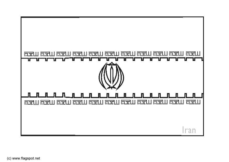Desenho para Colorir de Irã – Imagens Grátis para Imprimir – Imagem 6284