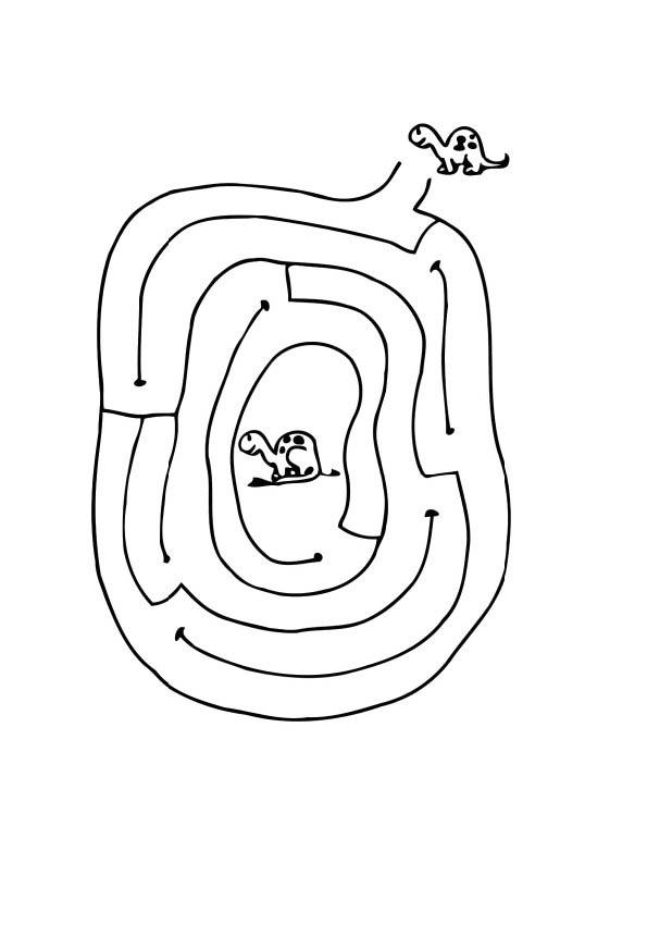 Desenho para Colorir de labirinto - tartaruga – Imagens Grátis para ...